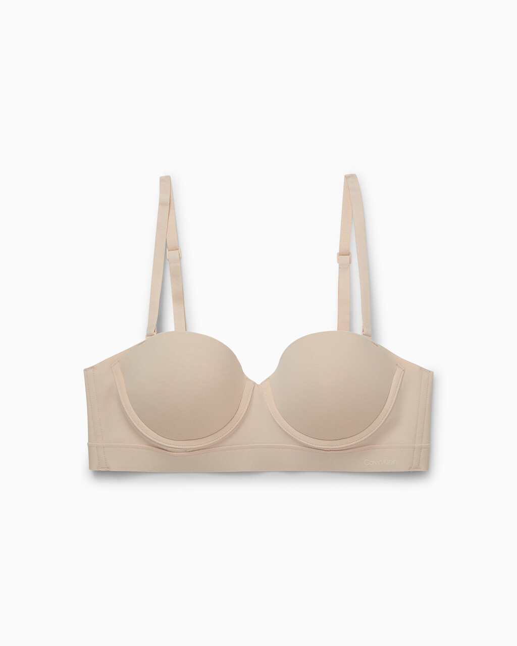 Invisibles Push Up Strapless Bra | natural | Calvin Klein Taiwan