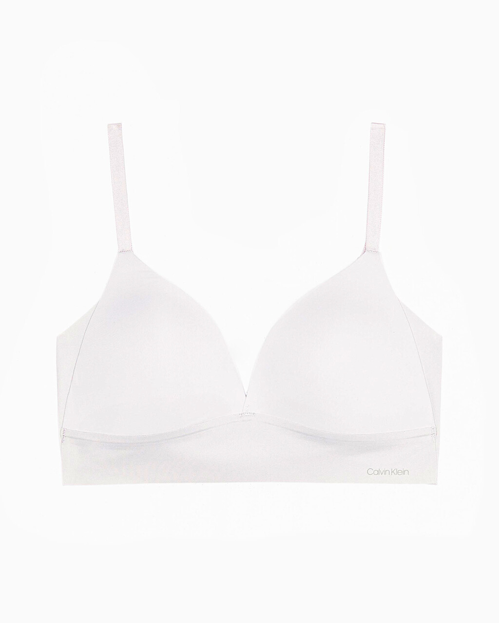 Invisibles Lightly Lined Triangle Bra | white | Calvin Klein Taiwan