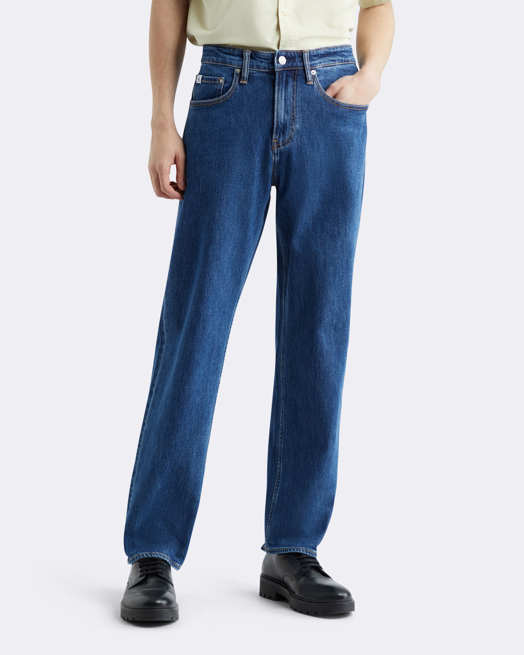 90s Straight Comfort Stretch Jeans blue Calvin Klein Taiwan
