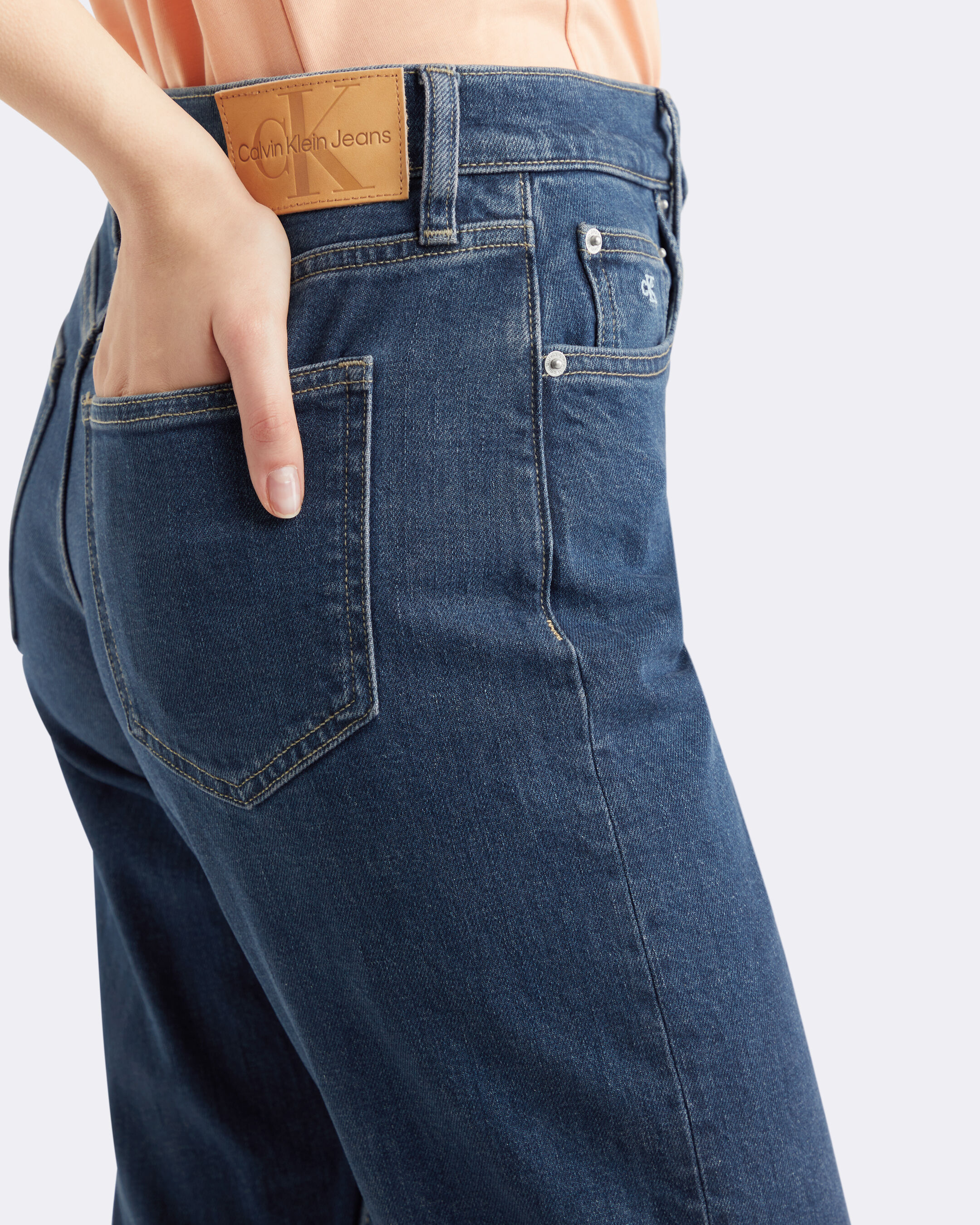 Authentic Slim Straight Jeans | blue | Calvin Klein Taiwan Authentic Slim Straight Jeans | blue | Calvin Klein Taiwan